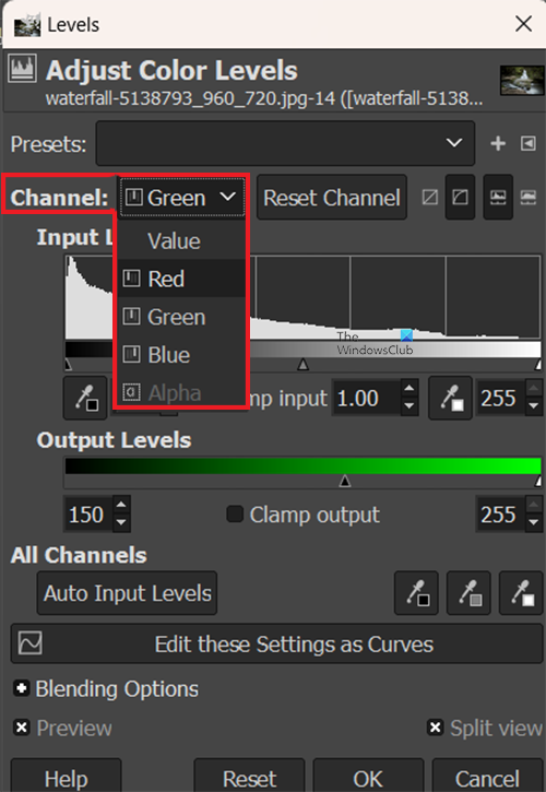 How to do Retro or Vintage photo effect in GIMP