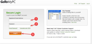 How to install GoToMyPC on host computer