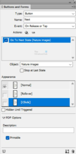 How to make an interactive Slideshow Presentation in InDesign