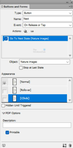 How to make an interactive Slideshow Presentation in InDesign