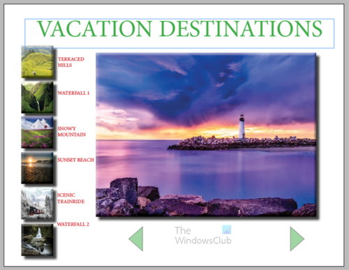 How to make an interactive Slideshow Presentation in InDesign