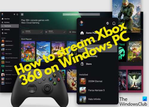 How to stream Xbox 360 to Windows PC