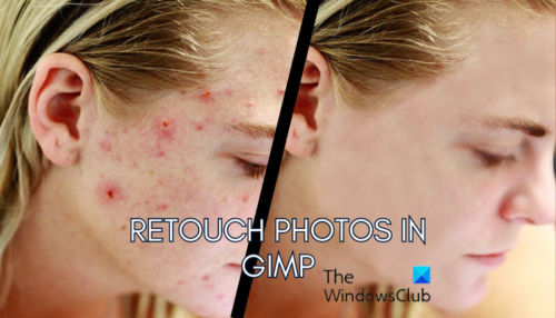 How to do Photo Retouching in GIMP?