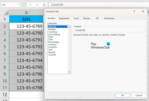 How to remove dashes in Excel