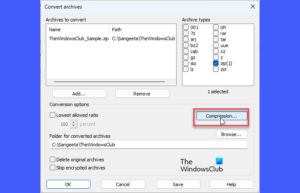How to convert files to RAR format in Windows 11/10
