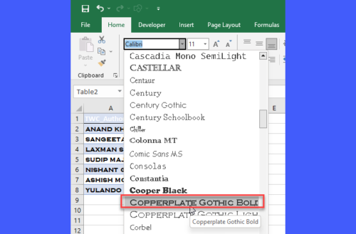 How to change Lowercase to Uppercase in Excel