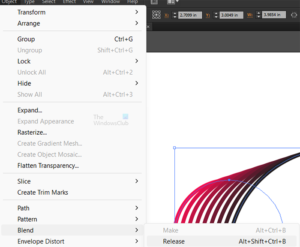 How to blend Objects in Illustrator using Blend Tool