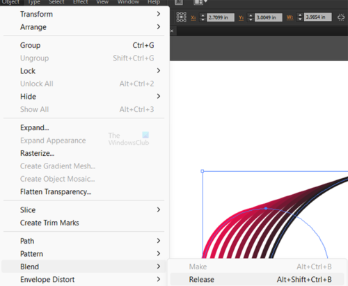 How to blend Objects in Illustrator using Blend Tool