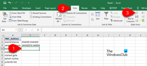 How to change Lowercase to Uppercase in Excel