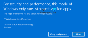 How to switch back to Windows S Mode
