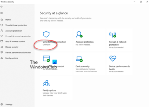 Windows Security shows Unknown status in Windows 11
