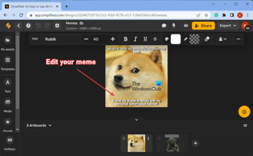 Best free AI-based Meme Generator tools