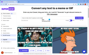 Best free AI-based Meme Generator tools
