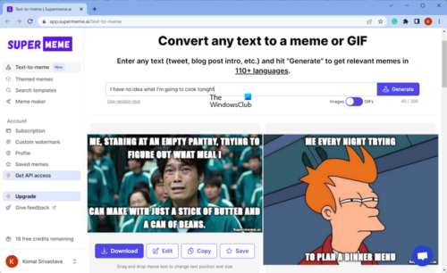 Best free AI-based Meme Generator tools