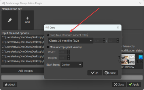 How to Bulk Crop Images in Windows 11/10?