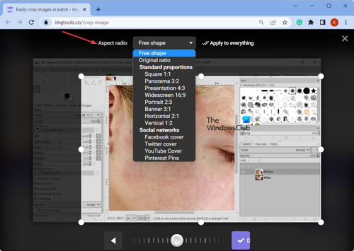 How to Bulk Crop Images in Windows 11/10?