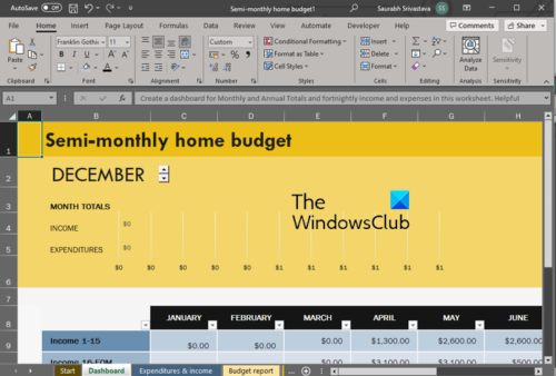 How to create a Dashboard in Excel that updates automatically