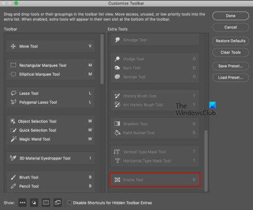 Fix Toolbar Not Showing Or Is Missing In Photoshop On Windows