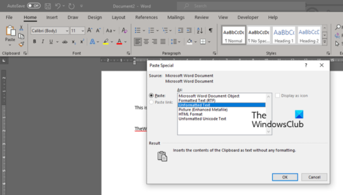 Can’t Remove Highlights or Shading from Word document