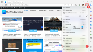 Disable Browser Essentials (Heart) button from Edge toolbar