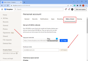 Dropbox Not enough space to access folder [Fix]