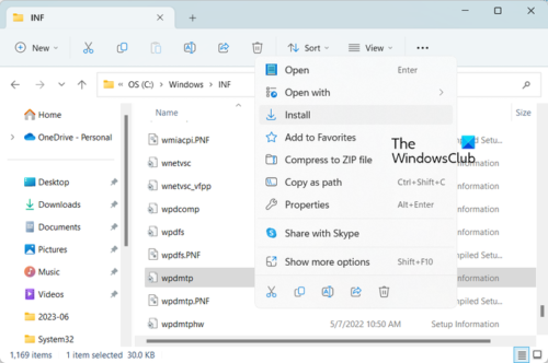 A service installation section in this INF is invalid [Fix]