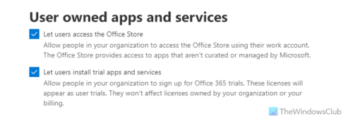 Microsoft 365 has been configured to prevent individual acquisition of ...