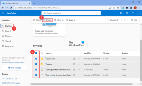 Your OneDrive is inactive and will soon be deleted
