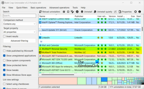 How to remove McAfee WebAdvisor from Windows 11/10