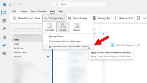 Outlook view changed? Reset Outlook view to default on Windows