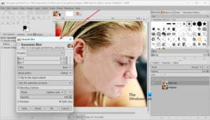 How to do Photo Retouching in GIMP?