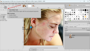 How to do Photo Retouching in GIMP?