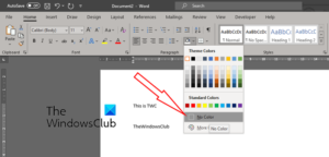 Can’t Remove Highlights or Shading from Word document