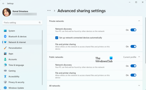 Some WiFi networks are not showing in the list on Windows 11