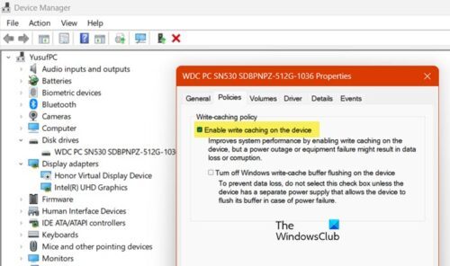 Internal SATA drives show up as Removable Media in Windows