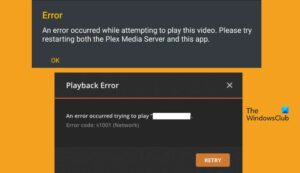 Fix Plex Playback Error on Windows PC