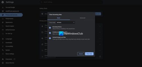 Application error A client-side exception has occurred on Chrome