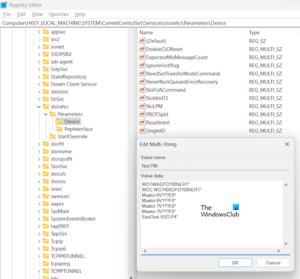 The IO operation at logical block address for Disk 0 was retried