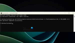 Only Balanced Power Plan available on Windows 11/10