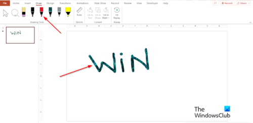 How to create a Scribble Animation in PowerPoint