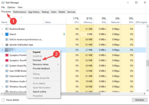 Keyboard Tab Key not working on Windows PC