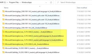 Fix: 0x80073d27 Gaming Services issue