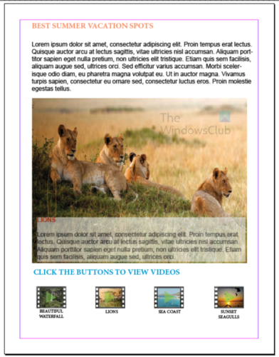 How to create Interactive Video Slides in InDesign