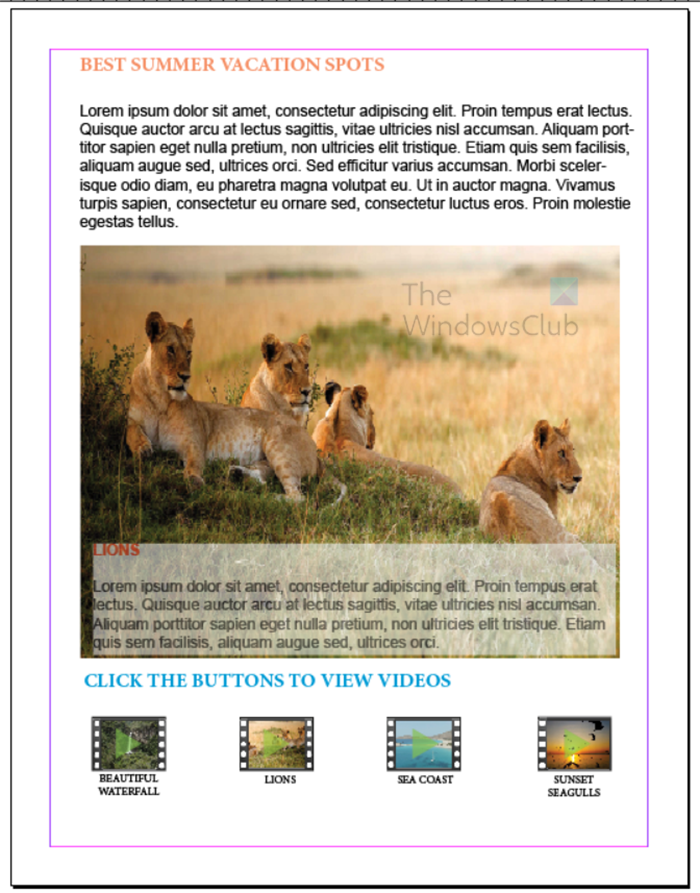 How to create Interactive Video Slides in InDesign