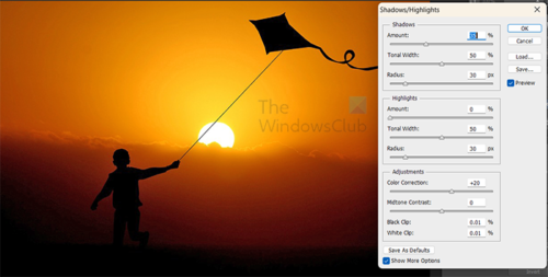 How to use the Shadows/Highlights effect in Photoshop