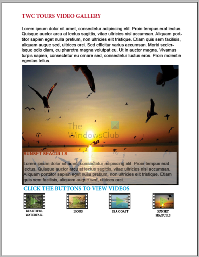 How to create interactive PDF in InDesign