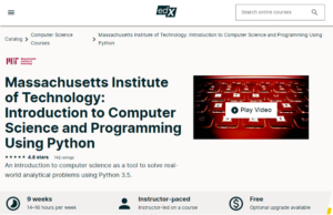 Free online courses from top universities like Harvard and Stanford