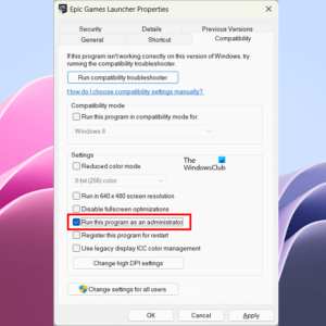 Invalid access to memory location in Windows 11/10