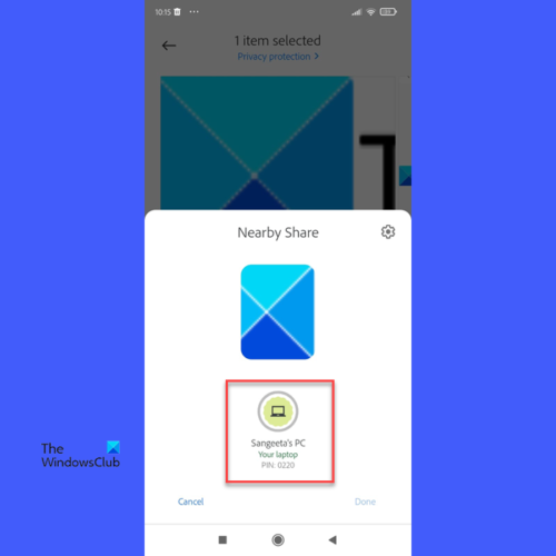 How to use Google's Quick Share app on Windows PC