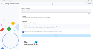 How to use Google's Quick Share app on Windows PC